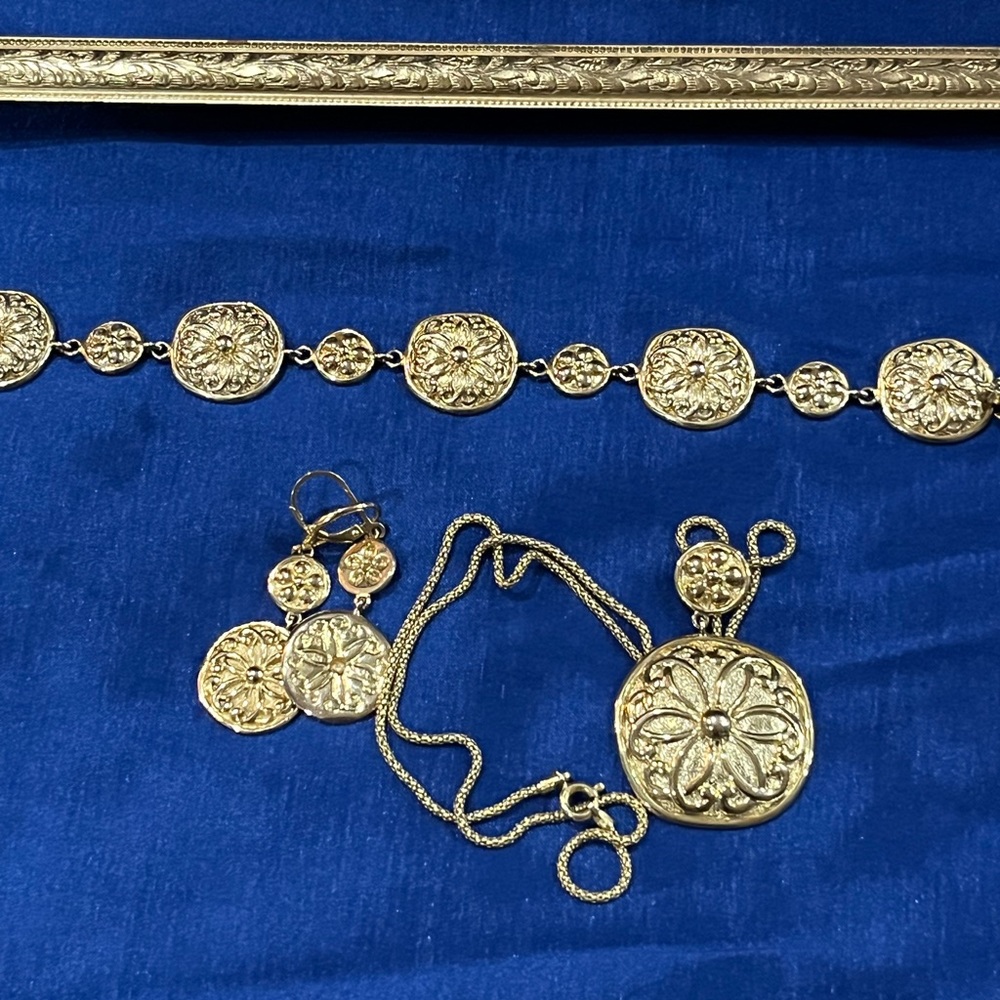 Rare! Matched Set Of Ross-Simons 14k Over Silver Jewe… - Gem